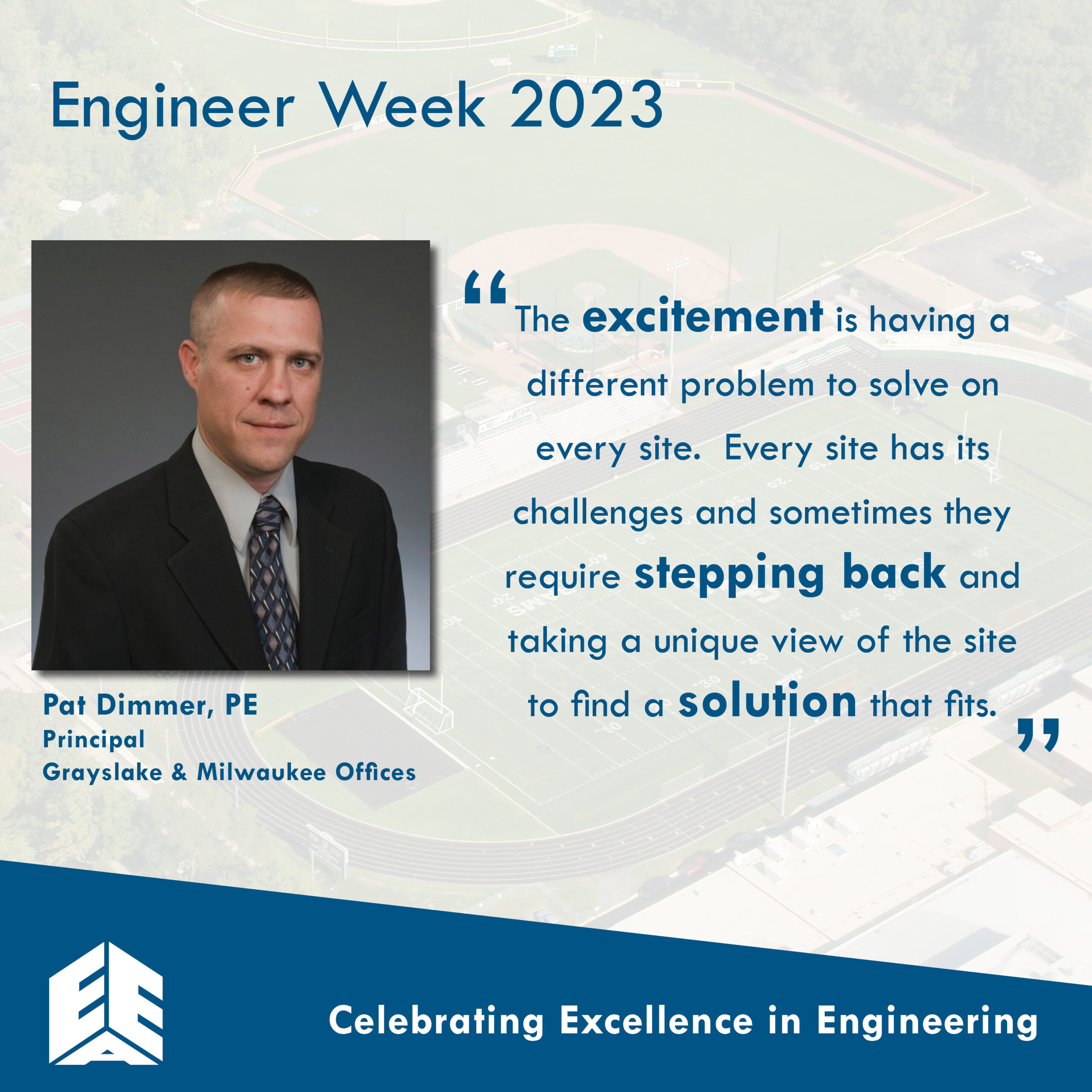 Engineers Week: Pat Dimmer, PE - Eriksson Engineering Associates, Ltd.