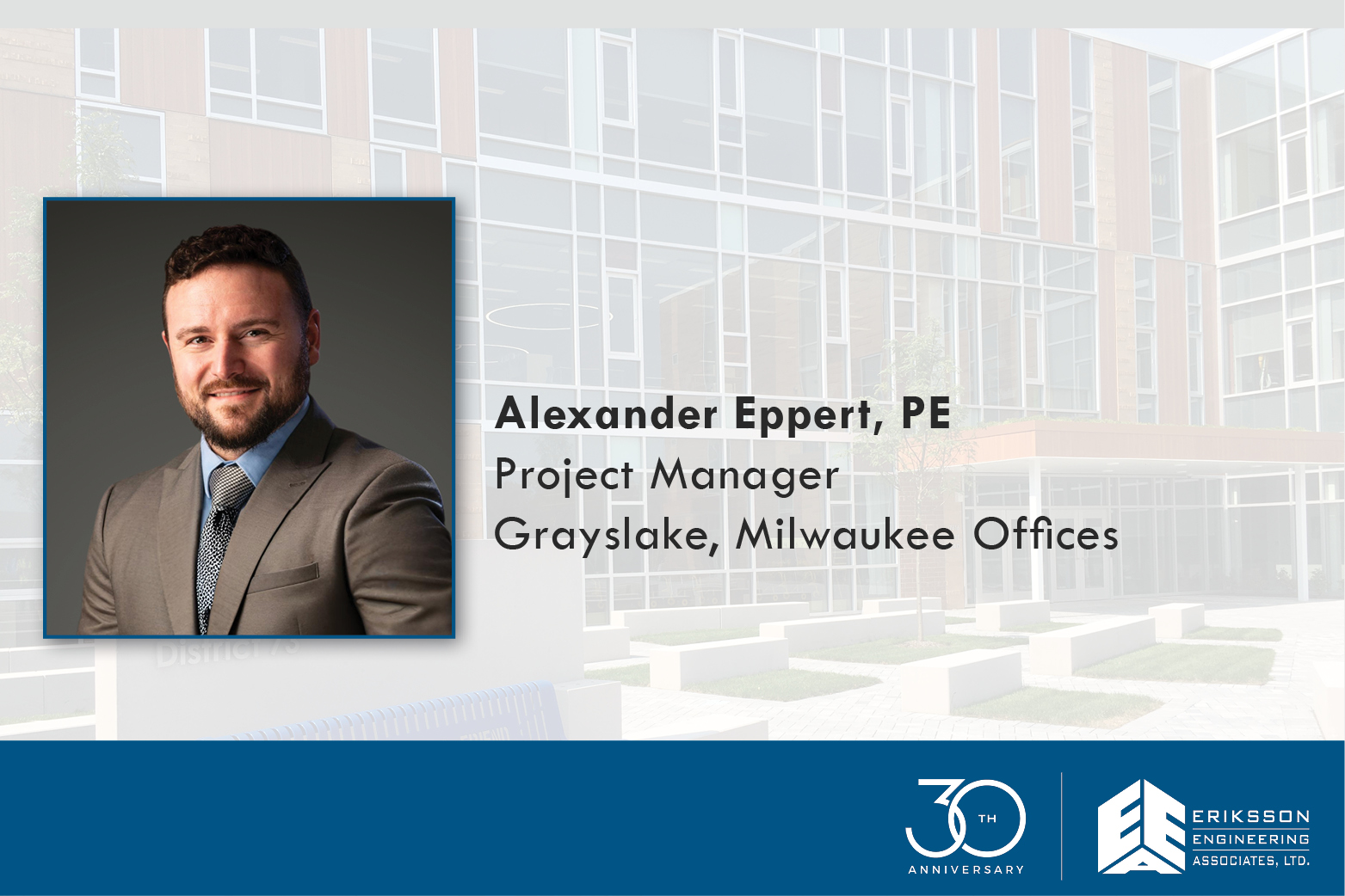 Alexander Eppert Joins EEA as Project Manager - Eriksson Engineering ...